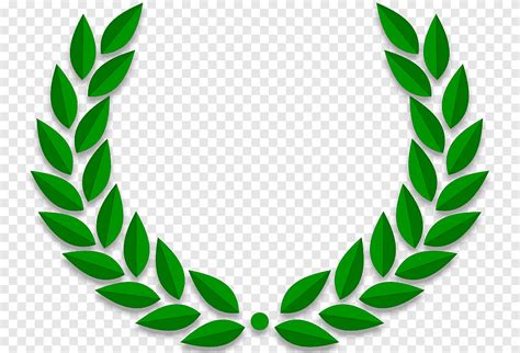녹색 잎 그림 월계관 베이 월계관 올리브 화환 월계수 기타 잎 Png Pngegg