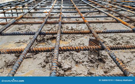 Rebar Texture Reinforcement Steel Rod Rusty Rebar For Concrete Pouring Steel Reinforcement