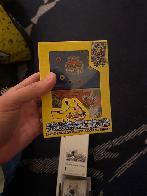 Yokohama Pikachu Box Hobbies And Toys Toys And Games On Carousell
