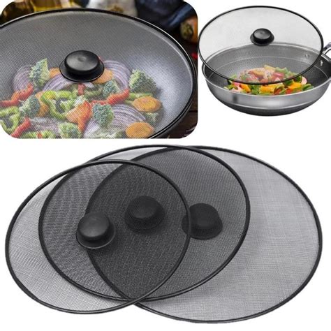 查看 Penutup Pengawal Percikan Alat Dapur Jaringan Halus Dengan