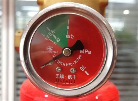 灭火器、气体灭火装置 压力表标度盘，色区功能及误区！ 消防百事通