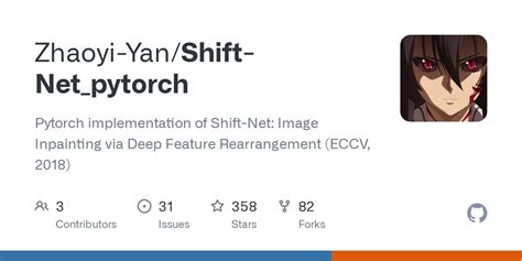 GitHub Zhaoyi Yan Shift Net Pytorch Pytorch Implementation Of Shift