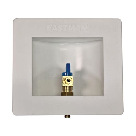 Eastman 1 2 In PEX Ice Maker Box 60233 The Home Depot