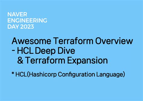 Awesome Terraform Overview Hcl Deep Dive And Terraform Expansion