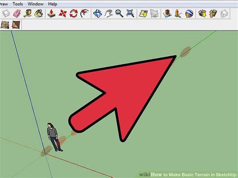 how to make basic terrain in sketchup 10 steps with pictures