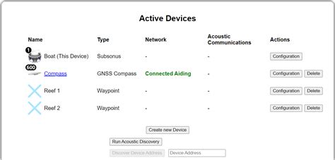 Device Configuration