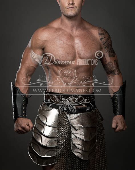 Period Images Bare Chested Light Haired Man With Sword