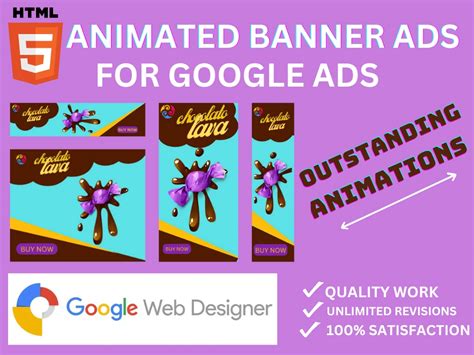 HTML Animated Banner Ads Google Banner Ads For Google Adwords Upwork