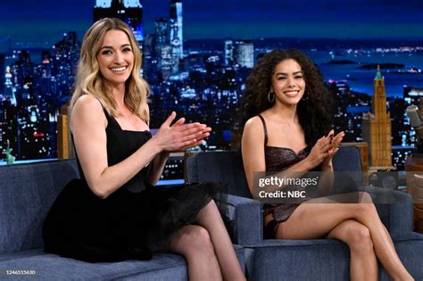Actress Brianne Howey And Actress Antonia Gentry During An Interview