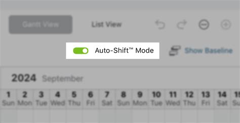 streamline construction schedule task management with new auto shift™ mode