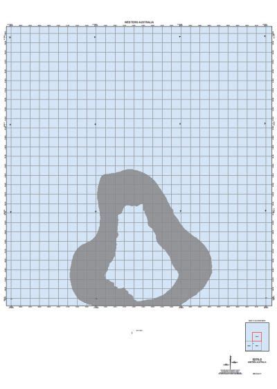 Buy 3270 2 Topographic Map By Landgate 2015 The Chart And Map Shop
