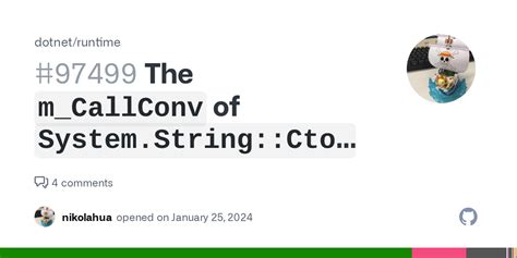 The `mcallconv` Of `systemstringctor` Is Inconsistent With `system