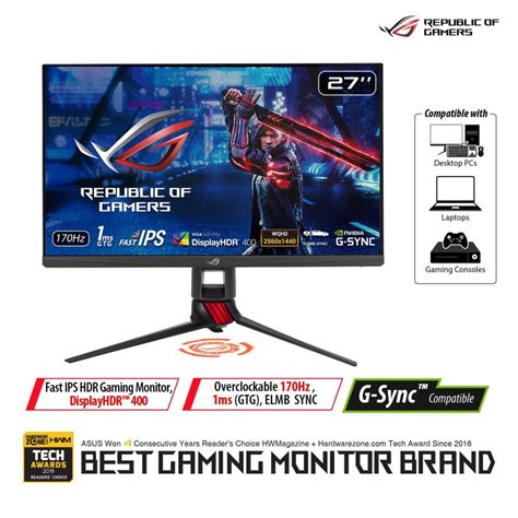 Asus Led Rog Strix Xg Q Blossom Toko Komputer Malang