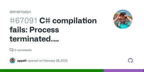 C Compilation Fails Process Terminated System Collections Generic
