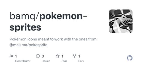 GitHub bamq pokemon sprites Pokémon icons meant to work with the
