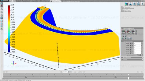 Thermal Analysis Of Frozen Dam Frost 3d
