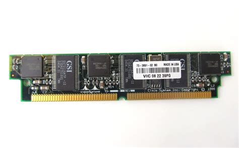 CISCO PVDM 12 12 Channel Packet Voice Fax DSP Module