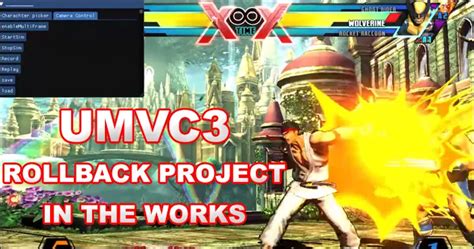 rollback netcode fan project for ultimate marvel vs capcom 3 reveals promising looking progress
