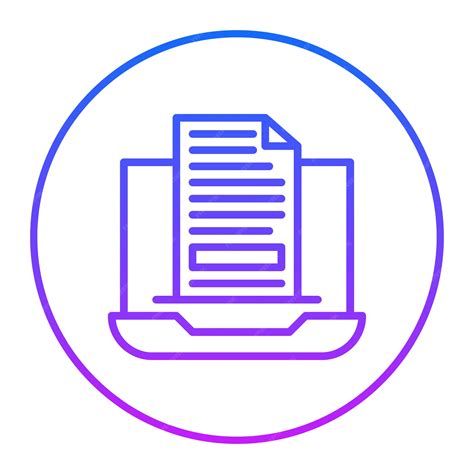 Premium Vector Computer File Vector Illustration