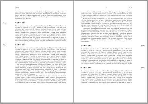 How To Print String Of First Or Last Label String In Running Headers And Margins