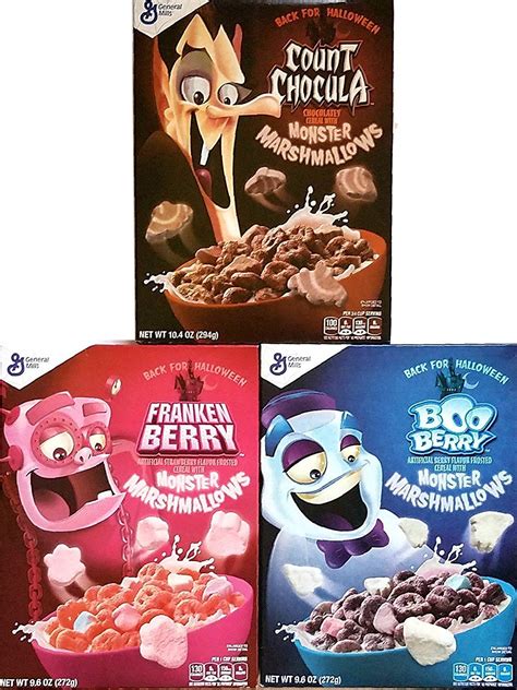 Count Chocula Cereal Box