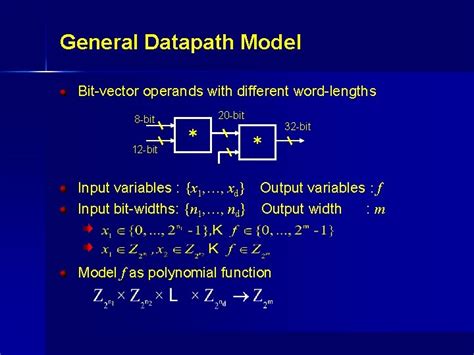 Simulation Bounds For Equivalence Verification Of Arithmetic Datapaths