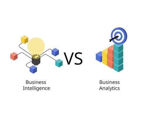 Premium Vector Business Intelligence Company To Business Analytics