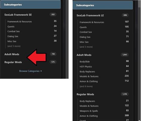 Sse Download Browse Sub Categories Technical Support Skyrim Special Edition Loverslab