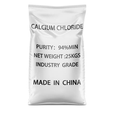 Deicing Agent Industrial Grade Calcium Chloride Anhydrous 94 Purity