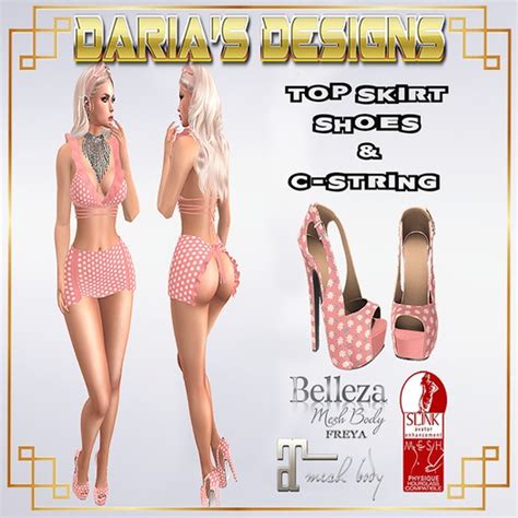 Second Life Marketplace Dds Sadie Daisy Peach [add To Open]