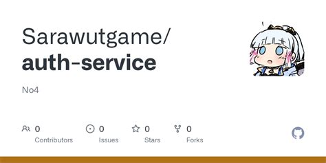 Github Sarawutgameauth Service No4