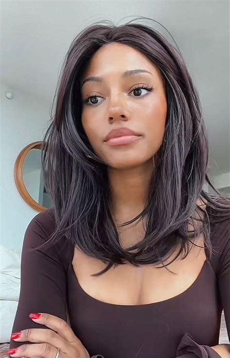 Long Straight Black Hair Short Dark Hair Straight Hair Cuts Haircuts