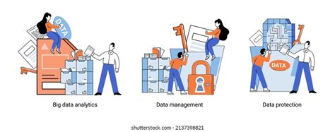 Big Data Analytics Platform Data Management Stock Vector Royalty Free 2113142363 Shutterstock