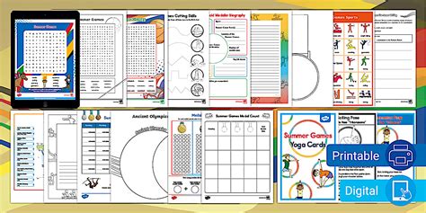 Summer Games Activity Pack