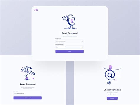Password Reset Flow Mobile Responsive By Fotimabonu K On Dribbble