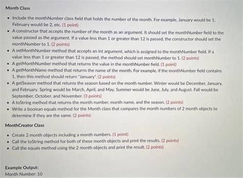 solved chapter 8 assignment 20 points month class your