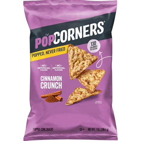 Popcorners Cinnamon Crunch Snack 7 Oz Bag Delicious And Crunchy