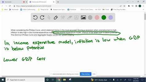 Solved Suppose The Short Run Phillips Curve Srpc Shifts Upward In An Economy Due To A