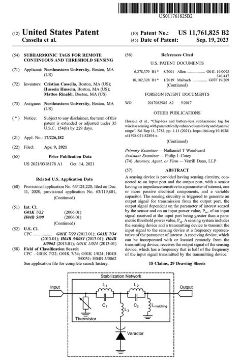 Patent For Creating New Sensor Technology Department Of Electrical Computer Engineering
