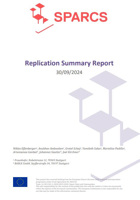 D51 Replication Summary Report Sparcs