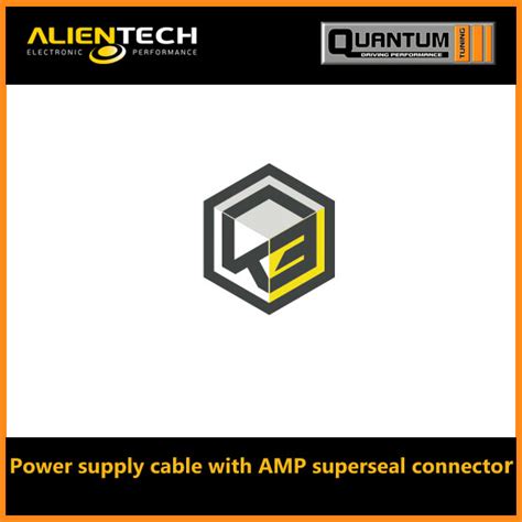 Power Supply Cable With Superseal Connector ECU Remapping And Chip Tuning Tools Quantum