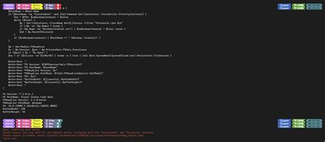 Using Powershell Preview V2021111 Psreadline Throws An Error Every So Often · Issue 3701