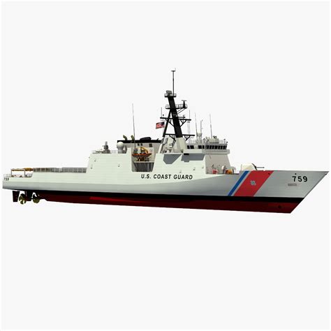 Uscgc Calhoun Legend Class Us Cutter Coast Guard3d模型 Turbosquid 1965919