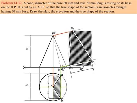 Section Of Solids Engineering Drawinggraphics Section Of Solids Engineering Drawinggraphics
