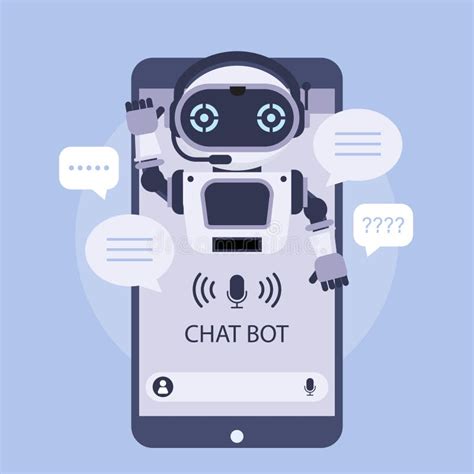 Chatbot Artificial Intelligence Abstract Concept Illustration Stock Vector Illustration Of