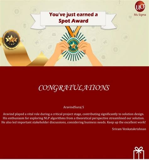 Aravind Suraj On Linkedin Spotaward Teamappreciation 10 Comments