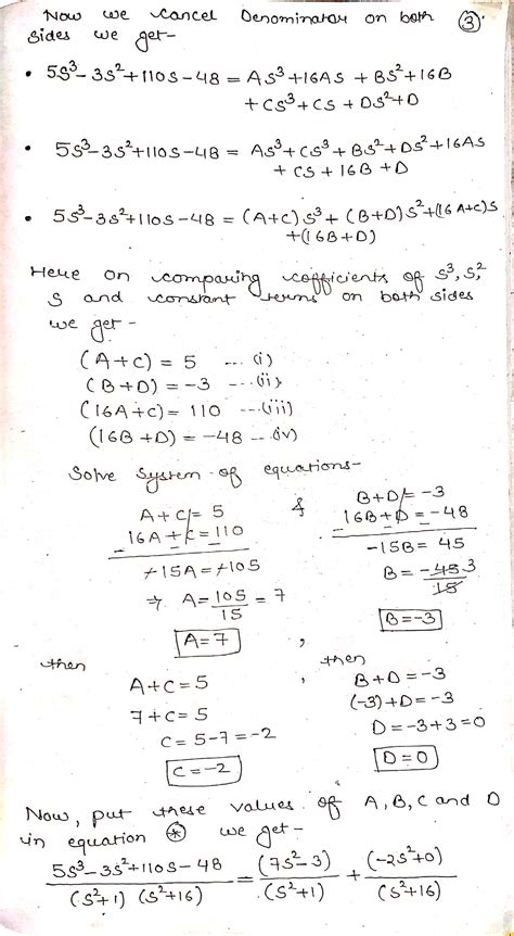 Solved Solve The Given Initial Value Problems By Using The Laplace