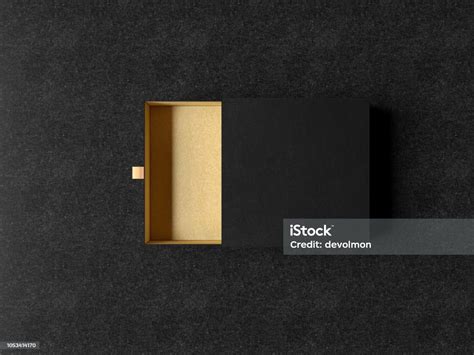 검은 배경 3d 렌더링에 블랙 선물 상자 Mockup을 열었습니다 럭셔리 프리미엄 제품에 대 한 포장 상자입니다 운송 자료 기록계에 대한 스톡 사진 및 기타 이미지 Istock