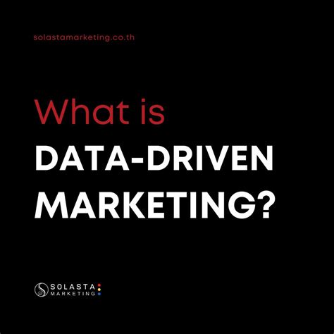 What Is Data Driven Marketing