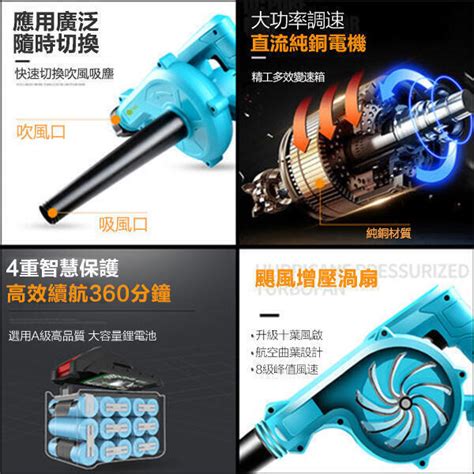 【臺灣現貨】88v鋰電鼓風機【保固一年】吹吸噴三用 吹塵機 送風機 充電式吹風機 電動吹葉機 除塵器 吸塵器 露天市集 全台最大的網路購物市集